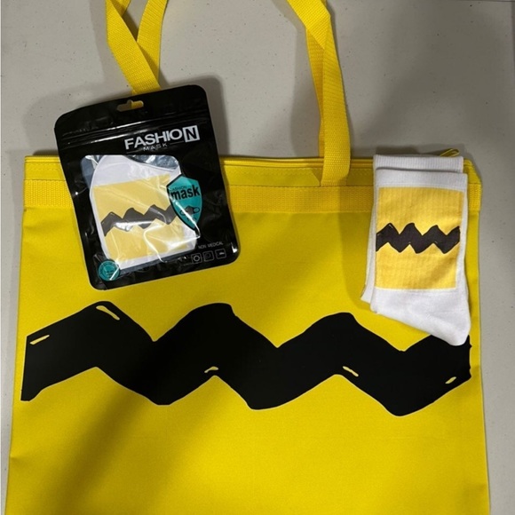 Bags | Charlie Brown Tote And A Mask | Poshmark